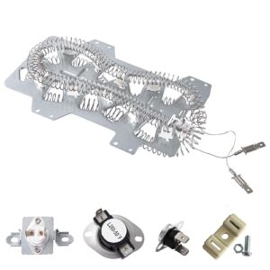 dryer heating element（dc47-00019a）for samsung, thermal fuse（ dc96-00887a） and （dc47-00016a）, thermostat （dc47-00018a ）dryer repair kit replacement