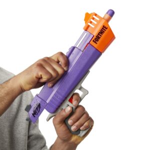 Nerf Fortnite HC-E Mega Dart Blaster - includes 3 Official Mega Fortnite Darts - for Youth, Teens, Adults