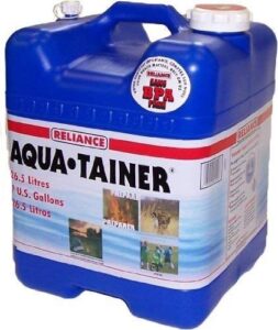 reliance products aqua-tainer 7 gallon rigid water container