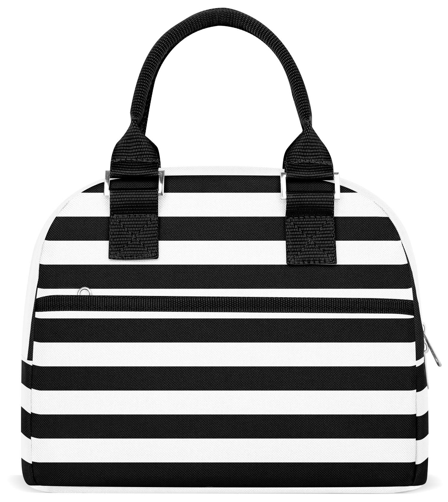 Simple Modern Lunch Bag for Women & Men | Reusable Insulated Lunch Tote Purse for Work | Cute Lunch Box Container for Adult, Travel, School | Very Mia Collection | 5 Liter | Tuxedo