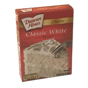 Duncan Hines Classic White Cake Mix (2 pack), 15.25oz