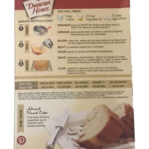 Duncan Hines Classic White Cake Mix (2 pack), 15.25oz