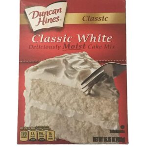 Duncan Hines Classic White Cake Mix (2 pack), 15.25oz