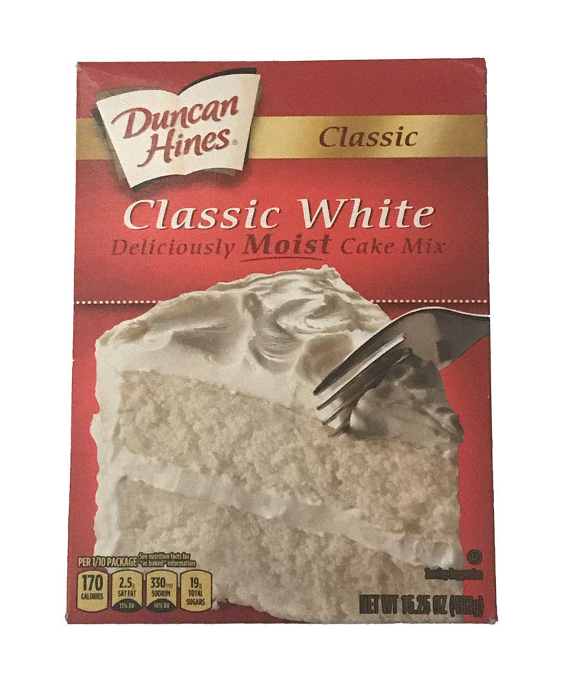 Duncan Hines Classic White Cake Mix (2 pack), 15.25oz