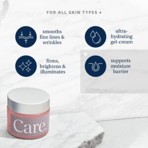 Care Skincare - Deep Moisture Fix, Hydrating Water Face Cream With Hyaluronic Acid, 1.7 oz.