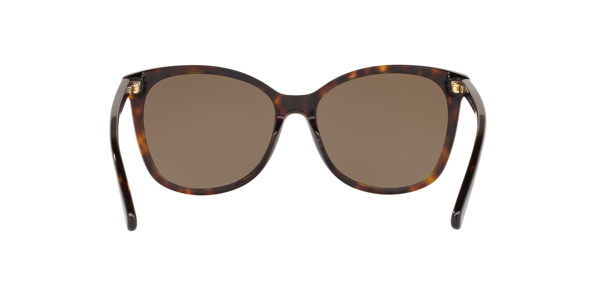 Coach HC8271U Universal Fit Sunglasses, Dark Tortoise/Dark Brown, 57 mm