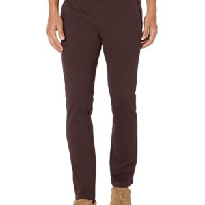 PAIGE Men's Stafford Trouser, Chocolate Plum, 31