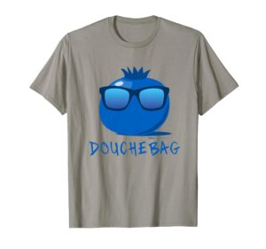 blueberry in sunglasses douchebag t shirt t-shirt