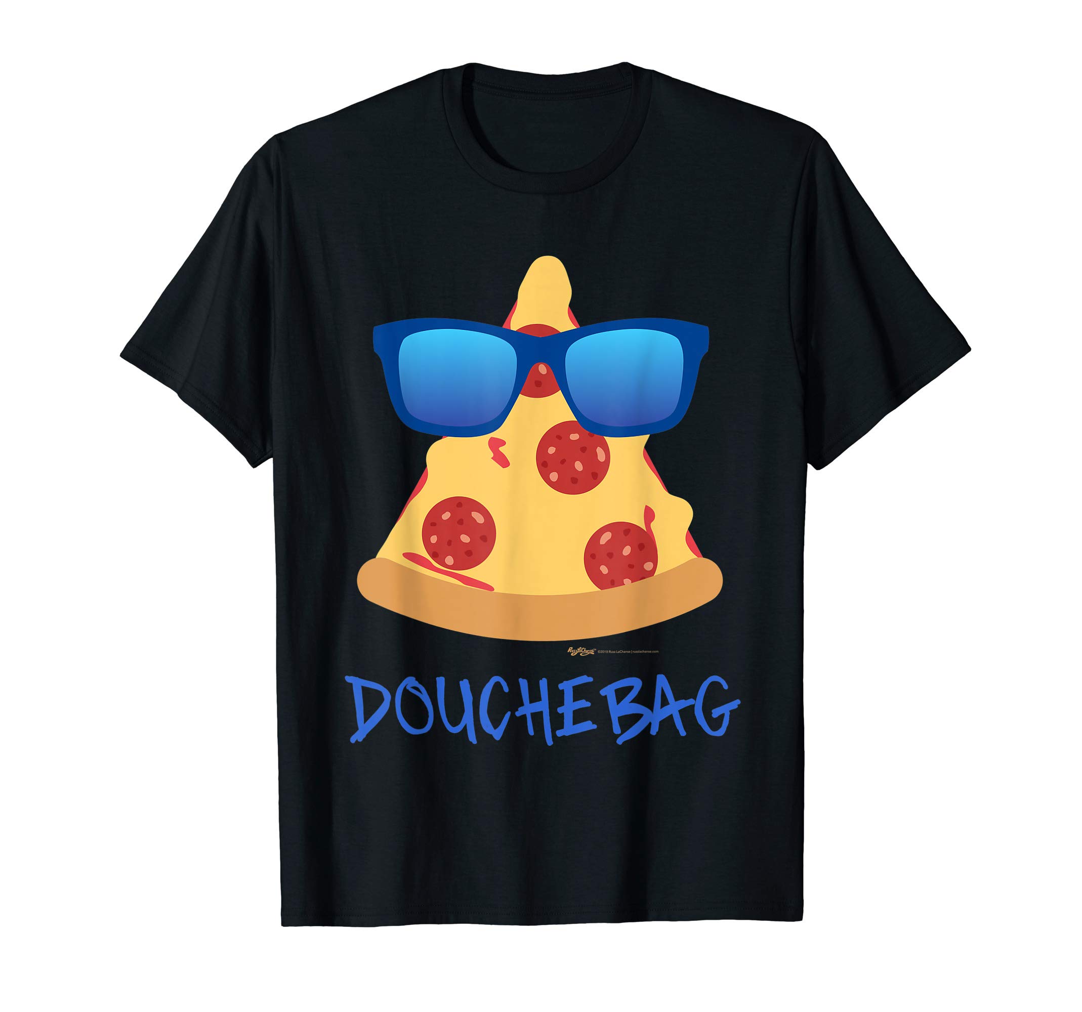 Pizza In Sunglasses Douchebag T Shirt