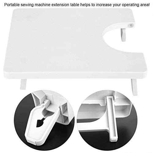 Workbench Sewing Machine Extension Table White U-Shaped Table Extension Plate is Firm and Does Not Shake Portable Workbench