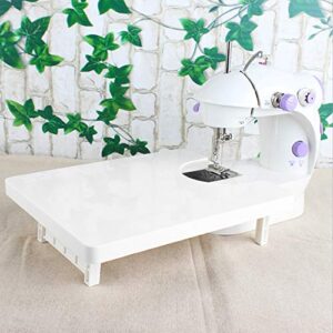 Workbench Sewing Machine Extension Table White U-Shaped Table Extension Plate is Firm and Does Not Shake Portable Workbench