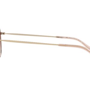 Coach HC7079 Sunglasses, Light Gold/Rose Gold Gradient Mirrored, 58 mm