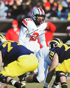 ryan shazier osu 16-4 16x20 autographed photo - certified authentic