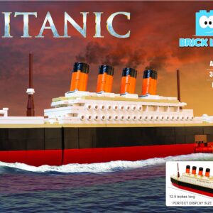 Brick Loot Titanic Building Blocks Large Set, Toy Ship Model Kit, Building Bricks Sets for Adults or Kids, 6 Year Old +, Home Decor, Quality Blocks Compatible with Lego & Major Brands, 217 Pieces