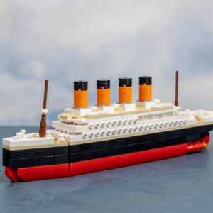 Brick Loot Titanic Building Blocks Large Set, Toy Ship Model Kit, Building Bricks Sets for Adults or Kids, 6 Year Old +, Home Decor, Quality Blocks Compatible with Lego & Major Brands, 217 Pieces