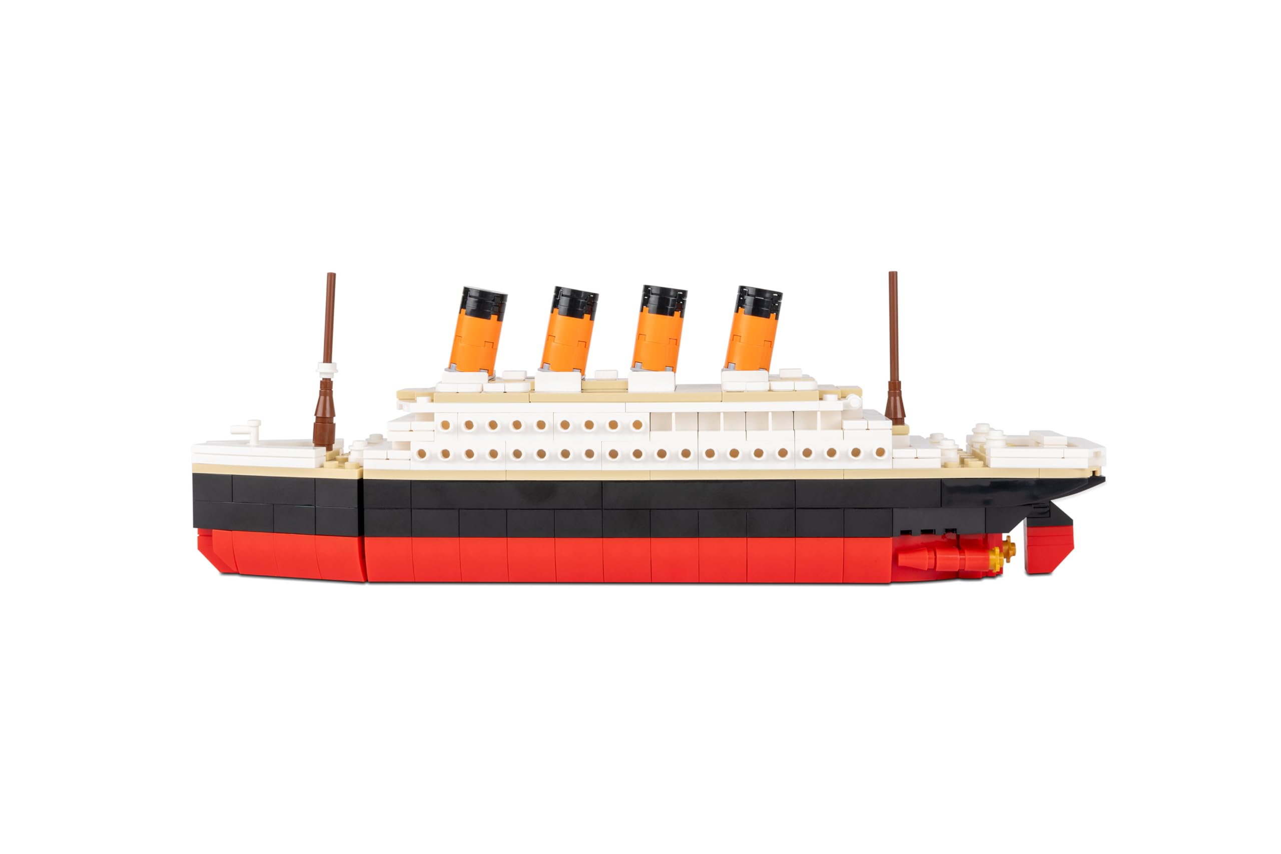 Brick Loot Titanic Building Blocks Large Set, Toy Ship Model Kit, Building Bricks Sets for Adults or Kids, 6 Year Old +, Home Decor, Quality Blocks Compatible with Lego & Major Brands, 217 Pieces