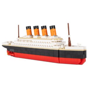 Brick Loot Titanic Building Blocks Large Set, Toy Ship Model Kit, Building Bricks Sets for Adults or Kids, 6 Year Old +, Home Decor, Quality Blocks Compatible with Lego & Major Brands, 217 Pieces