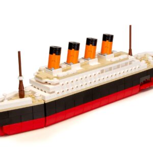 Brick Loot Titanic Building Blocks Large Set, Toy Ship Model Kit, Building Bricks Sets for Adults or Kids, 6 Year Old +, Home Decor, Quality Blocks Compatible with Lego & Major Brands, 217 Pieces