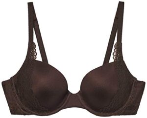 savage x fenty, women's, demi cup bra, nude cocoa/semi sweet, 38d