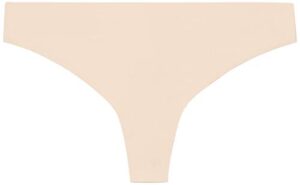 savage x fenty, women's, missy microfiber thong, pink rose quartz, l