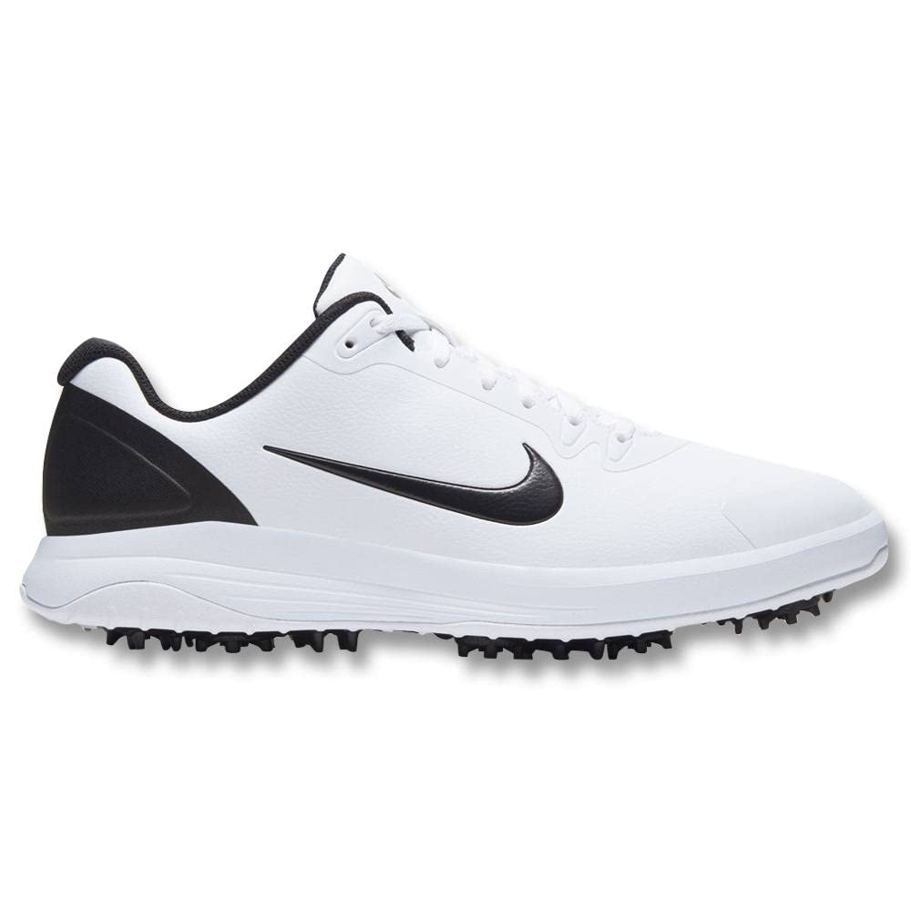 Nike Infinity G Men's Waterproof Spiked Golf Shoes Black-White Size 8