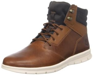 timberland men's graydon sneaker boots, wheat full-grain, 8