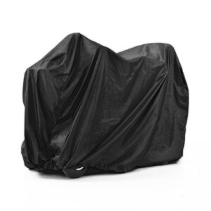 nomiou mobility scooter cover heavy duty black protects from snow rain dust and sun