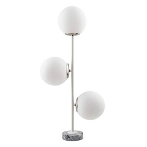 Urban Shop Table Lamp, Silver