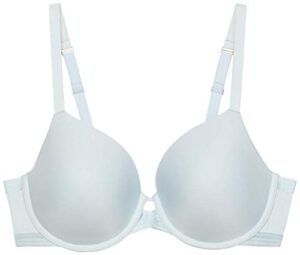 savage x fenty, women's, curvy t-shirt bra, cold blue, 40c