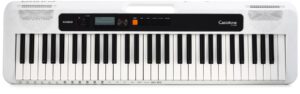 casio casiotone ct-s200we 61-key portable keyboard (white)