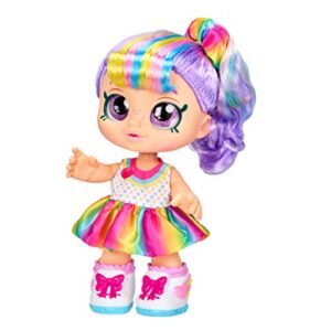 Kindi Kids Snack Time Friends - Pre-School Play Doll, Rainbow Kate - for Ages 3+ | Changeable Clothes and Removable Shoes - Fun Play, for Imaginative Kids