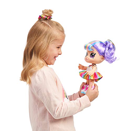 Kindi Kids Snack Time Friends - Pre-School Play Doll, Rainbow Kate - for Ages 3+ | Changeable Clothes and Removable Shoes - Fun Play, for Imaginative Kids