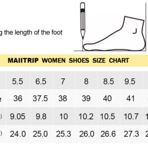 MAIITRIP Slip on Shoes for Women White Nursing Nurse Walking Sneakers Best Fashion Zapatos deportivos para Damas Gym Athletic Shoes Fall Casual,Size 7