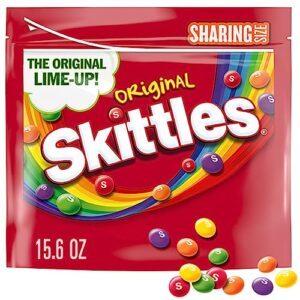 skittles original chewy summer candy sharing size, 15.6oz