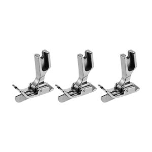 uxcell #sp-18r industrial sewing machine hinged presser foot with right guide 1/8" (3mm) 3pcs