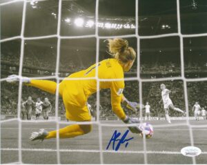 alyssa naeher usa women's soccer team signed 8x10 photo jsa 145790