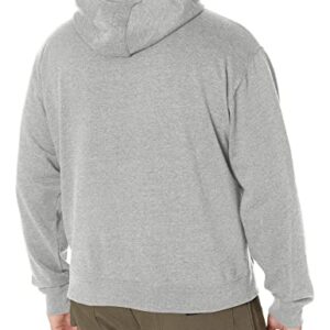 Dickies Men's Pullover Fleece Hoodie, Heather Gray, Large