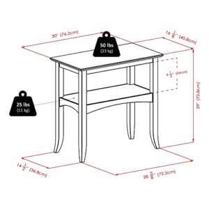 Winsome Wood Camden Occasional Table, 16.06x30x29.06, Coffee