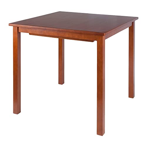 Winsome Wood Stella Snack Table, 33.07x33.07x30.16, Teak