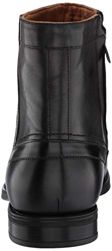 Florsheim Men's Medfield Plain Toe Zip Boot Fashion, Black, 14 Wide