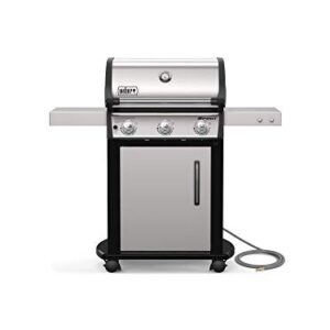 Weber Spirit S-315 NG Gas Grill, Stainless Steel