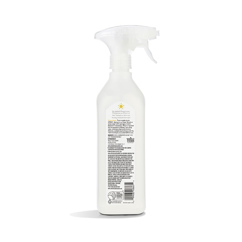 365 by Whole Foods Market, Cleaner Tub and Tile Lemon, 26 Fl Oz