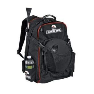 grand prix rider's backpack, one size, black