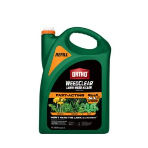 ortho weedclear lawn weed killer ready-to-use refill: for northern lawns, 1.33 gal.