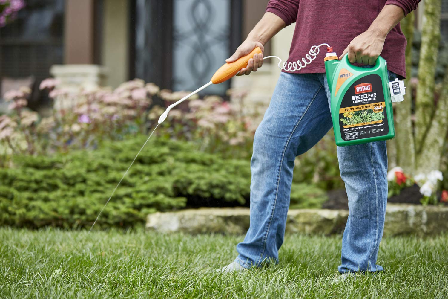 Ortho WeedClear Lawn Weed Killer Ready-to-Use Refill: For Northern Lawns, 1.33 gal.