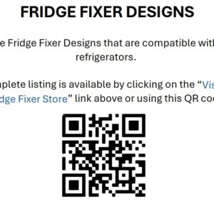 Fridge Fixer Extra-Short (See Compatibility Chart)