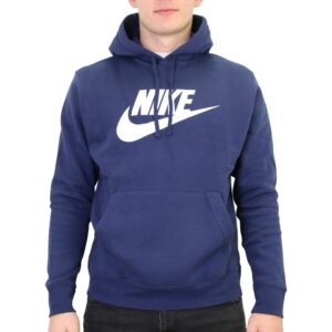 Nike Men's Graphic Pullover Hoodie Navy