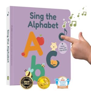 calis books abc book | great alphabet learning toy with the abc song | sound books for toddlers 1-3 | great books for 1 year old | toddler learning toys ages 2-4 | speech therapy toys