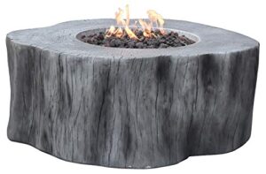 elementi manchester outdoor gas firepit table 42 inches natural gas fire pit patio heater concrete high floor clearance firepits outside electronic ignition backyard fireplace cover lava rock included