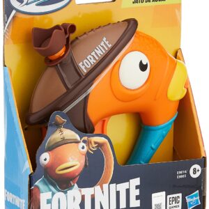 SUPERSOAKER Nerf Fortnite Fishstick Water Blaster - Fortnite Fishstick Character Design - Easy-to-Carry Micro Size - for Kids, Youth, Adults